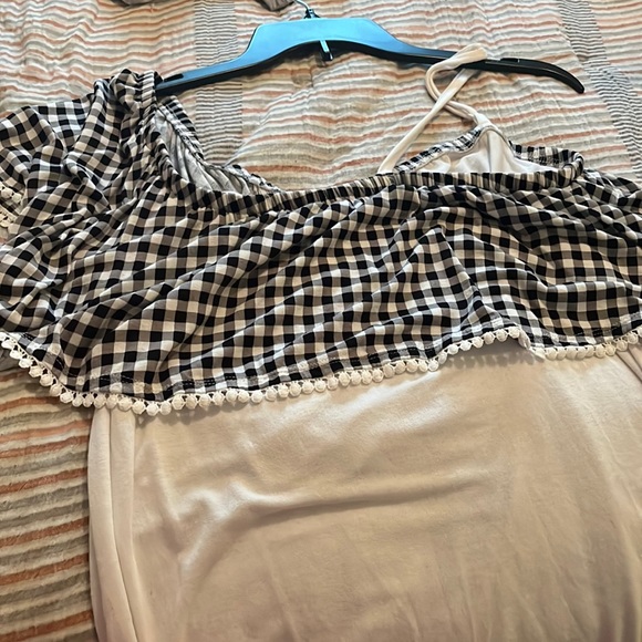 Time and Tru | Tops | Time And True White One Sleeve Blouse | Poshmark